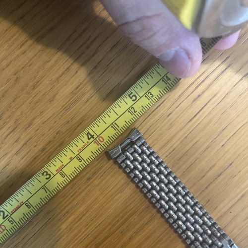 Montal Beads Of Rice Stainless Steel Watch Strap Bracelet 15mm 16mm ...
