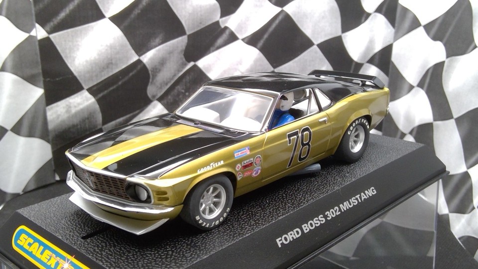 SCALEXTRIC 1/32 SLOT CAR C2797 FORD MUSTANG BOSS 302 #78 NIB | eBay