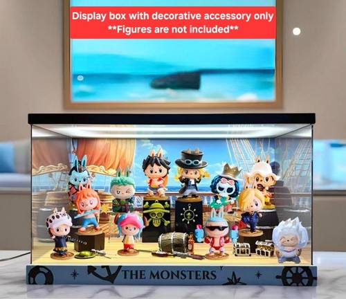 Labubu The Monsters One Piece Display Box with LED (Figures Not ...