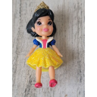 Snow White glitter mini doll toddler princess Disney Pixar toy | eBay