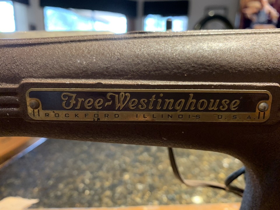 Rare Vintage Free Westinghouse Sewing Machine Rust Brown | eBay