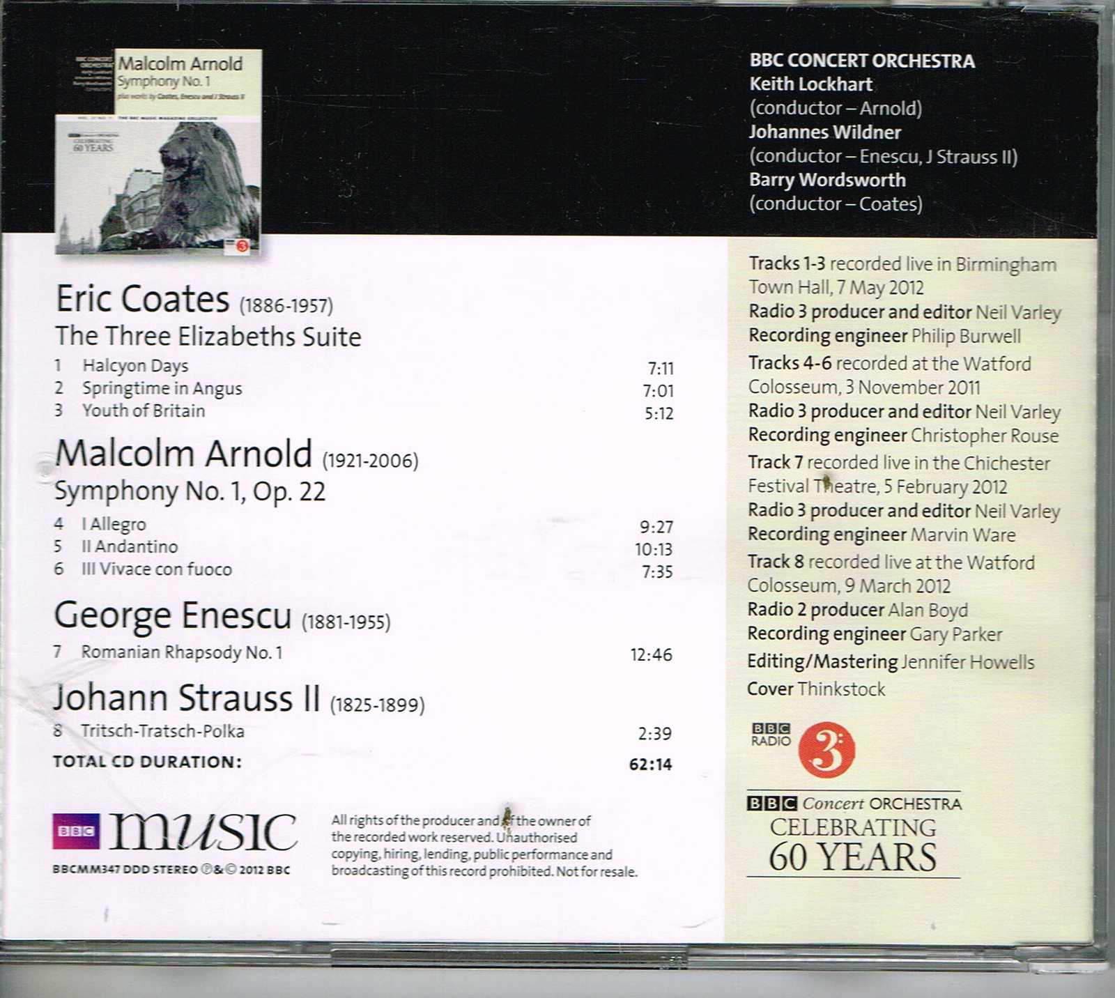 BBC Music Magazine CD Vol. 20 2011 - 2012 Issue | eBay UK