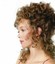VICTORIAN LADY WIG GIBSON GIRL SOFT BANG CURLY MARIE ANTOINETTE QUEEN ...