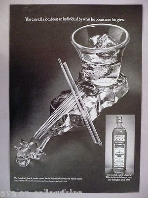 Old Bushmills Irish Whiskey PRINT AD - 1977 Henry Halem created ...