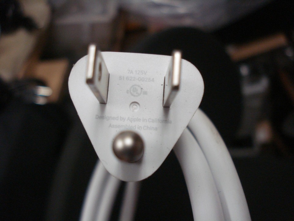 Genuine Original 1m Power cord for Apple iMac 24" M1 143W ac adapter ...