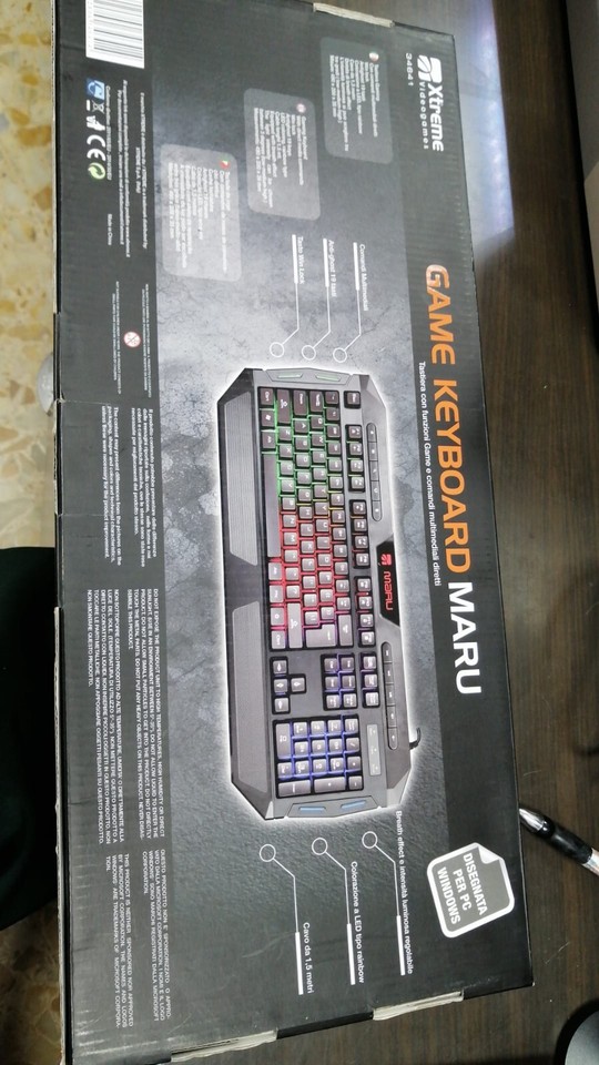 Xtreme Game Keyboard Maru Led Usb | eBay