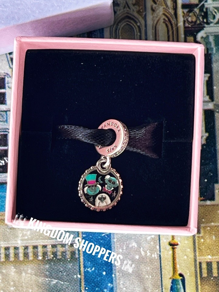 2024 Disney Parks Pandora Charm Haunted Mansion Hitchhiking Ghosts New ...