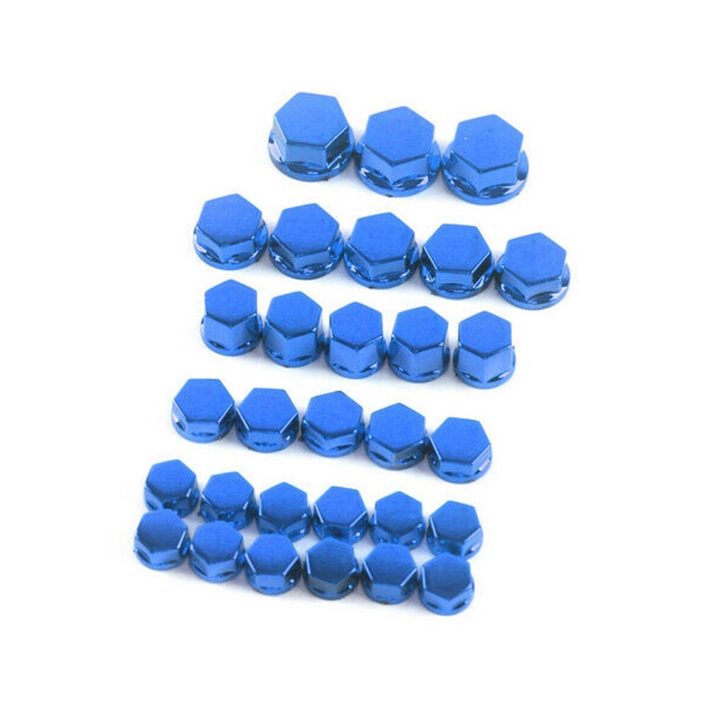 Screw Cap 30pcs 0.8cm(12pcs) 1.0cm(10pcs) 1.2cm(5pcs 1.4cm(3pcs ...