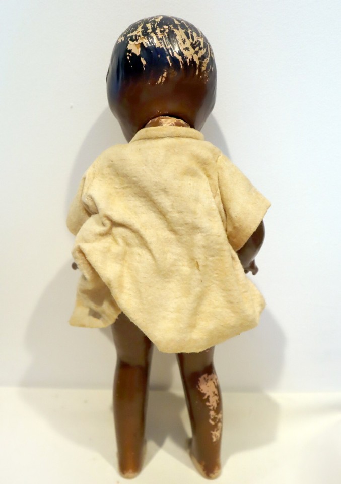 1940s Vintage 16in Black Patsy Doll Composition TLC Cond Side Glance ...