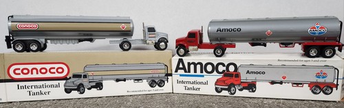 Lot of 2 Classic ERTL Semis w/ Tankers ~ AMOCO & CONOCO ~ 1991 | eBay