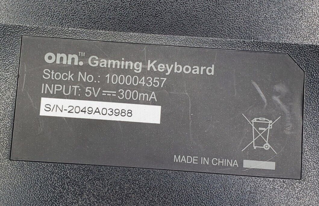 ONN- -Gaming Keyboard- -100004357- | eBay