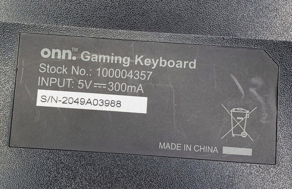 ONN- -Gaming Keyboard- -100004357- | eBay