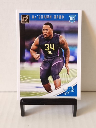 Da'Shawn Hand 2018 Panini Donruss Football #393 Detroit Lions Rookie | eBay