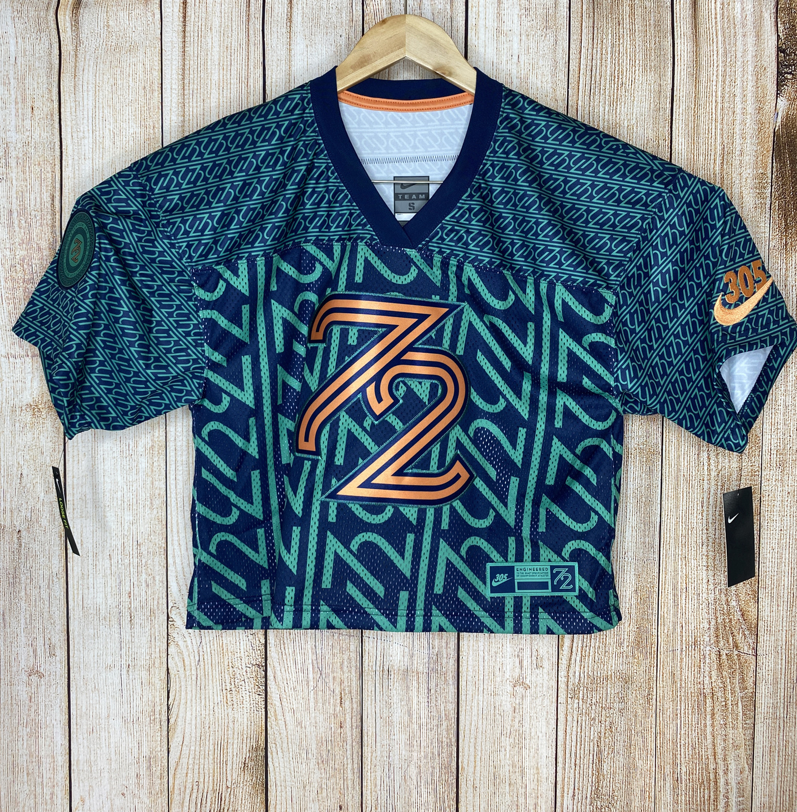 Nike Miami Dolphins 305 Dade County Practice Jersey CD3910 Men Size ...