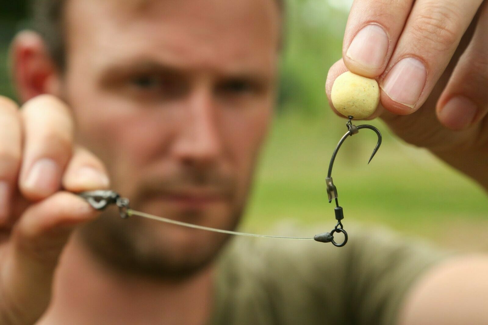 3 or 5 Ready Tied Carp Ronnie Rigs (Spinner rig) FREE POST Korda ...