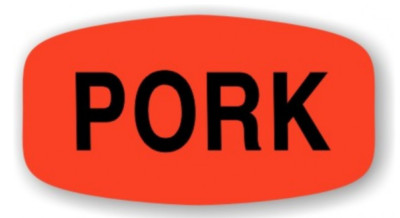 Pork MERCHANDISE LABELS 1000 PER ROLL STICKERS | eBay
