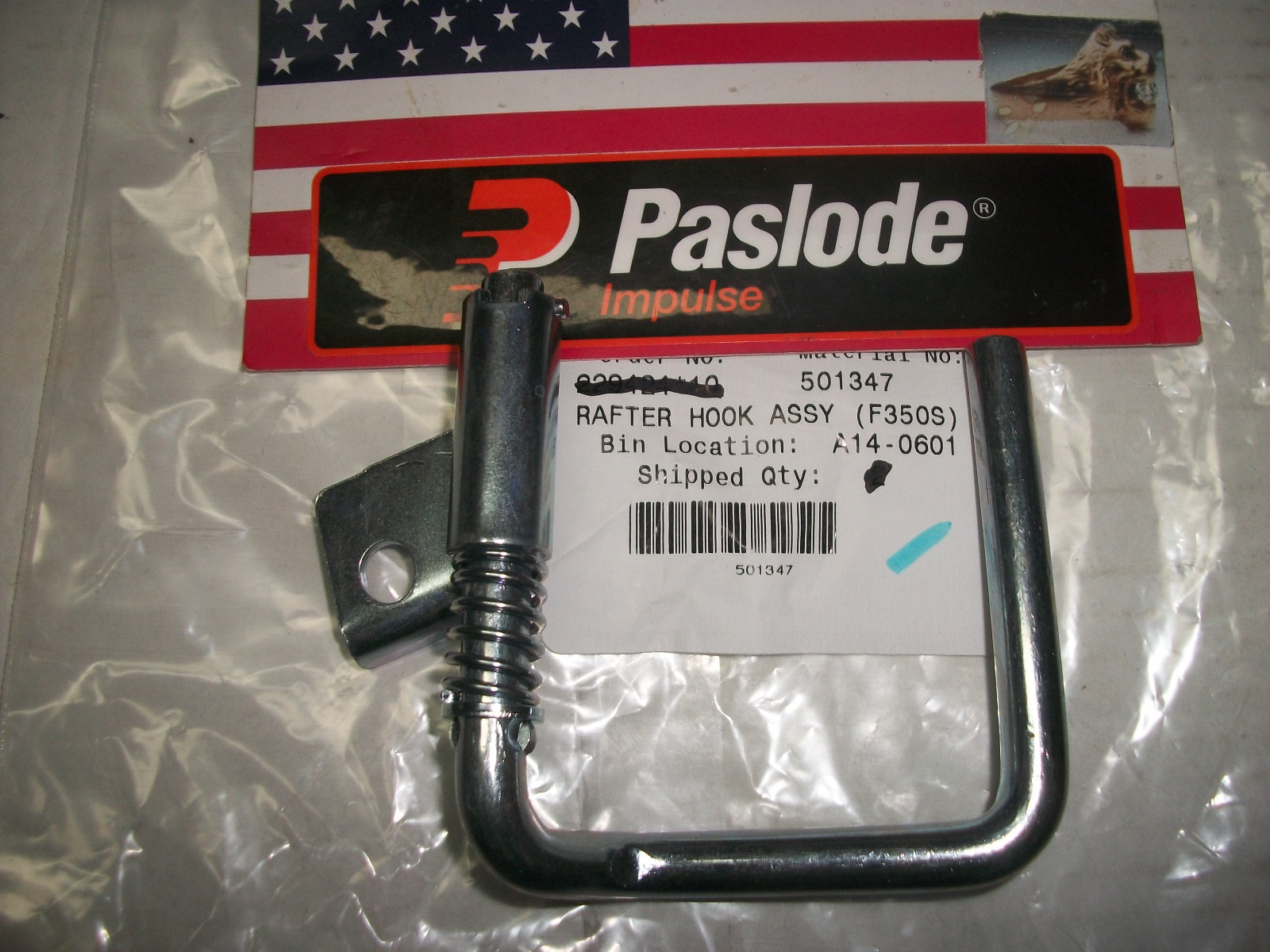 Paslode 501347 OEM F350s Rafter Hook Assembly F250s-pp for sale online ...