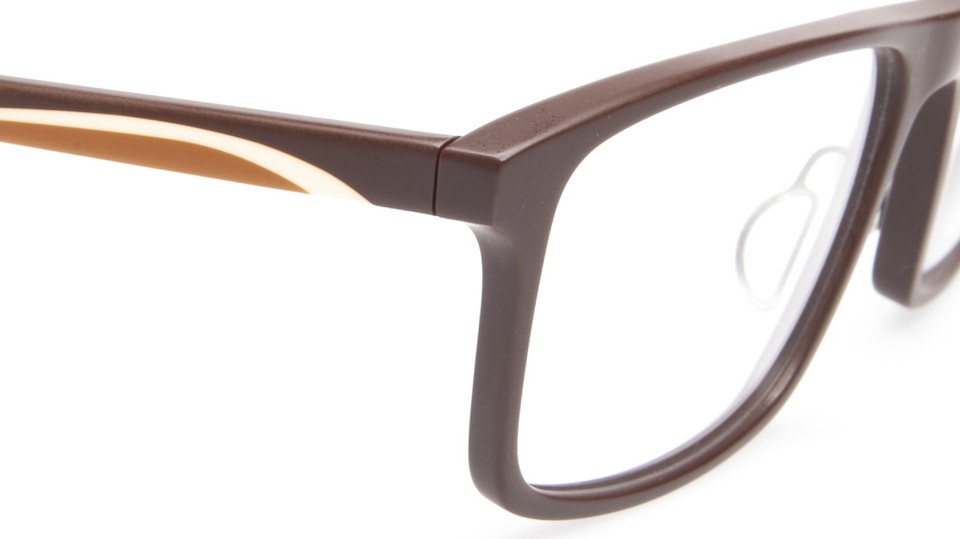 NEW PRODESIGN DENMARK 1726 1 c.5031 BROWN MATT EYEGLASSES 56-17-140 ...