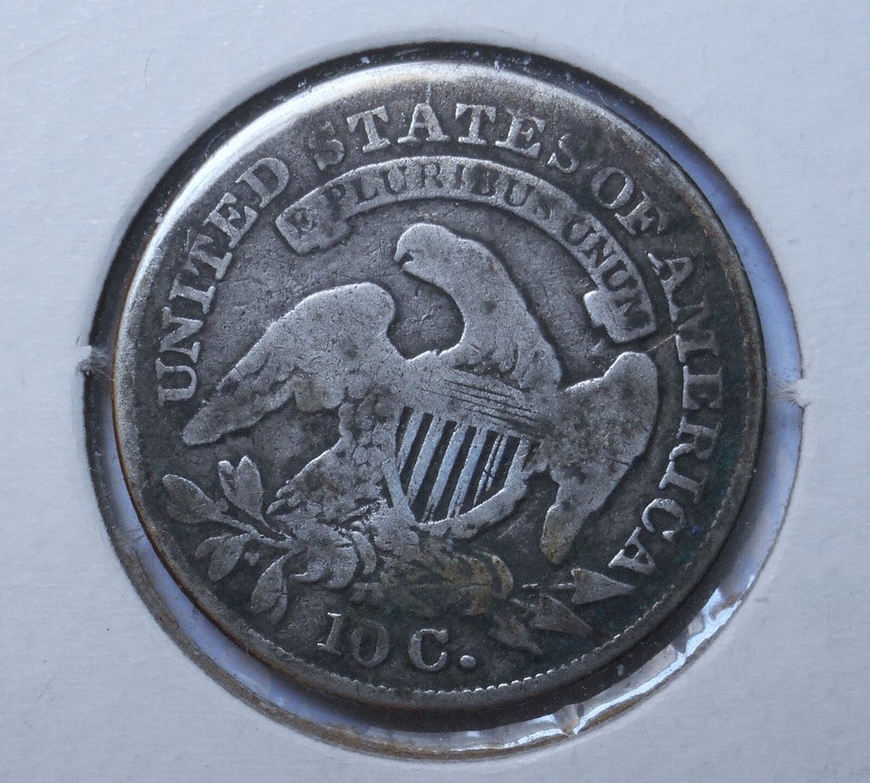 1833 Capped Bust Dime . F/VF . Original . Old Ten Cents . Silver | eBay