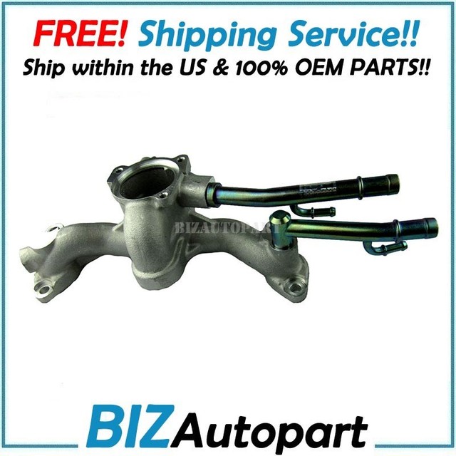GENUINE ! THERMOSTAT HOUSING for 06-10 KIA OPTIMA SANTA FE 2.7L OE ...