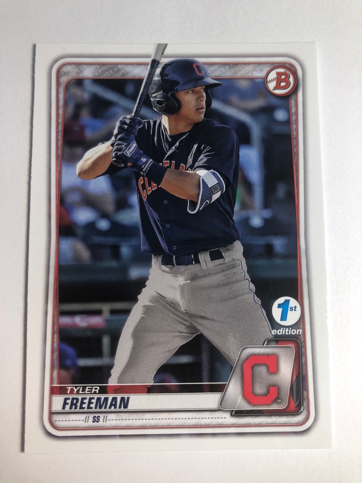 2020 Bowman First 1st Edition Tyler Freeman Indians BFE40 | eBay