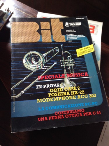 BIT RIVISTA PERSONAL COMPUTER RETRO GAMING ACCESSORI VINTAGE COMMODORE ...