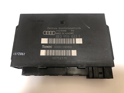 Audi A4 S4 2002 - 2005 Comfort Control Module CCM Anti Theft Locking ...