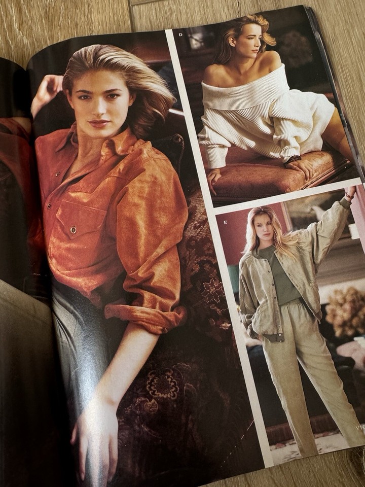 Victoria's Secret Catalog ~ Autumn 1991 #10 Margaret St. London ~ Jill ...