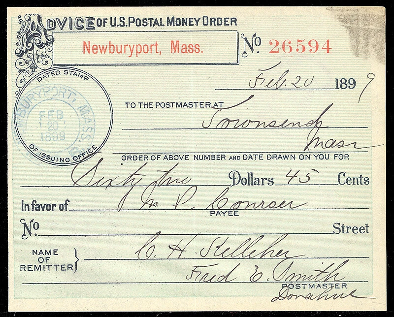 Western Union Money Order Form