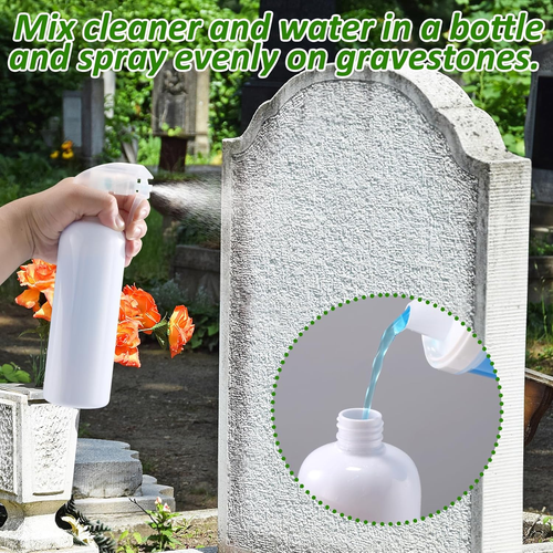 7 Pcs Headstone Cleaner Kit,Gravestone Cleaner for Grave Granite ...