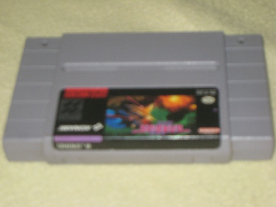 Gradius III 3 & Super R-Type for SNES .Authentic. Cleaned/Tested ...