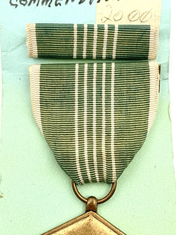Vintage US Military Army Commendation Medal & Ribbon Bar Set | eBay