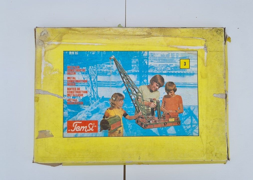 TEMSI - meccano - boîte de construction 3 - bon état | eBay
