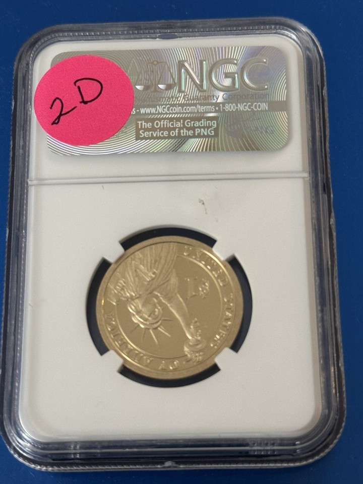 2016 Ronald Reagan $1 NGC REVERSE PROOF PF 70 Ultra Cameo First Day Of ...