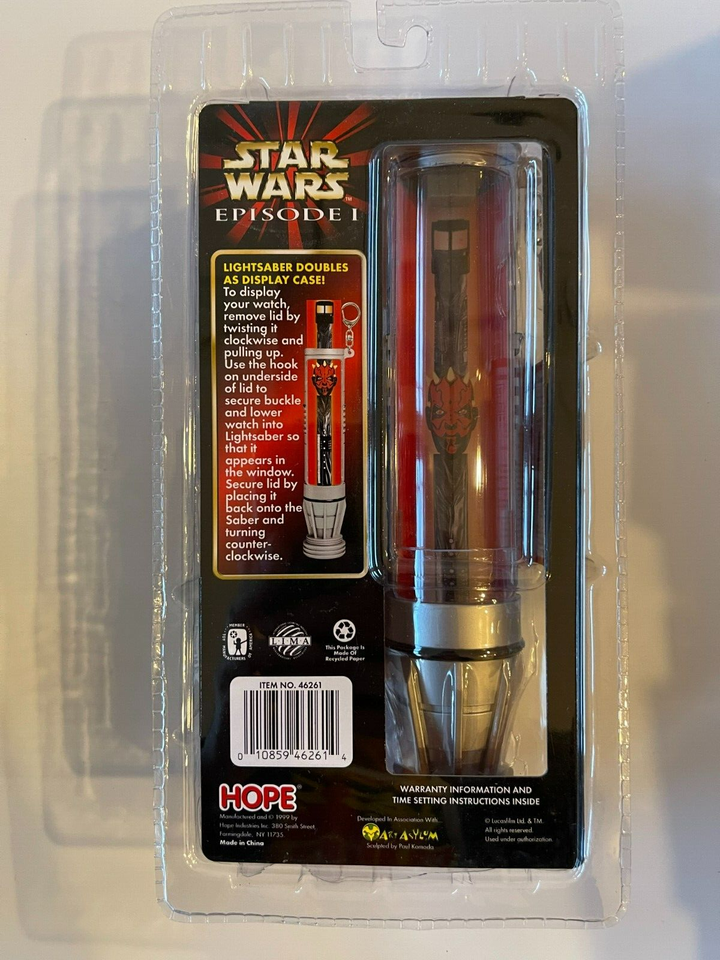 Star Wars Episode 1: Collector Watch: Darth Maul NEW blister pack | eBay