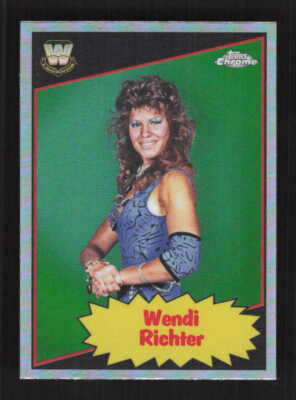 Wendi Richter 2025 Topps Chrome WWE 1985 Legends Refractor #85TL-WR | eBay
