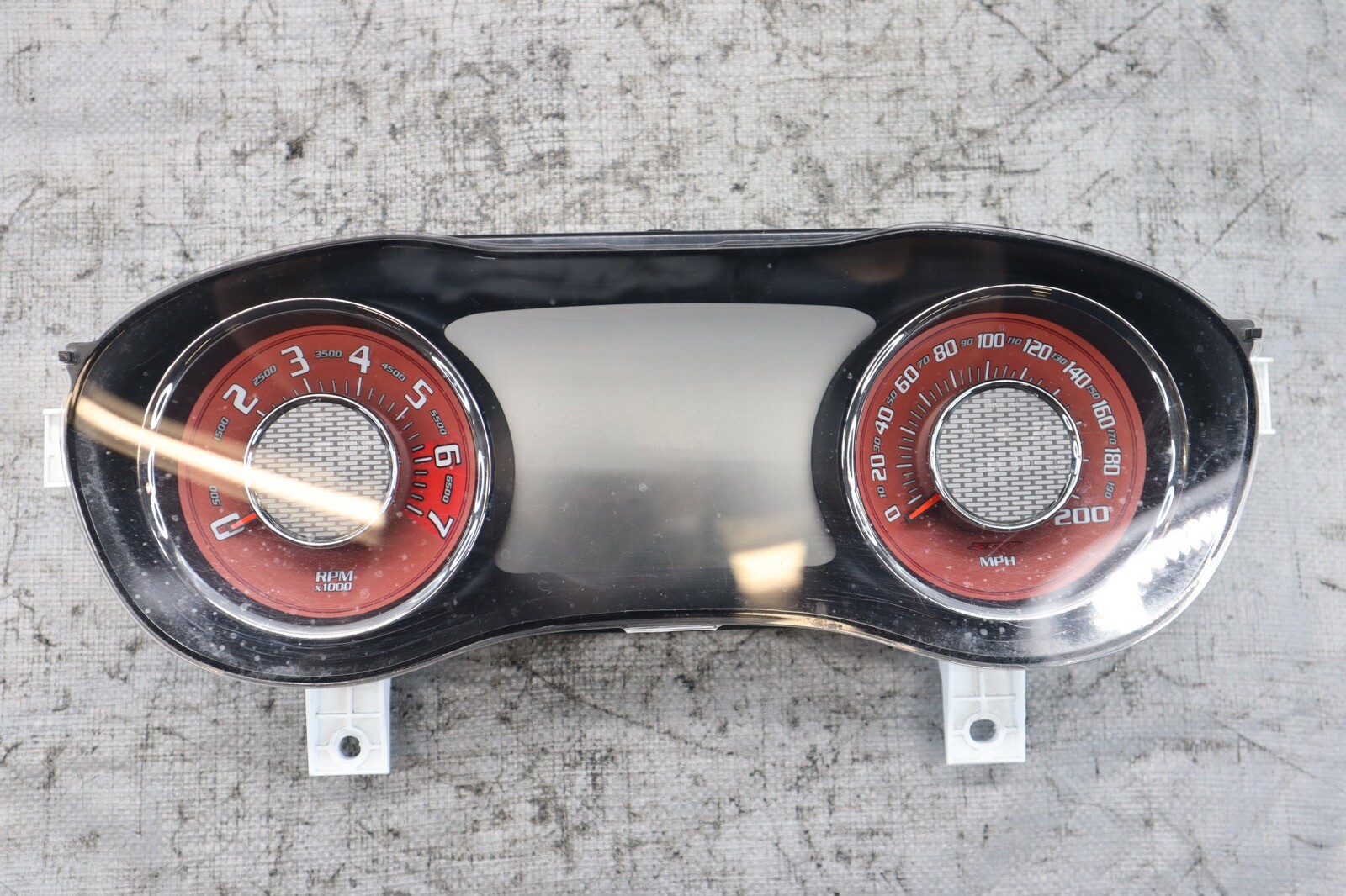 2017 DODGE CHALLENGER SRT HELLCAT 6.2L OEM 6 SPD INSTRUMENT GAUGE ...