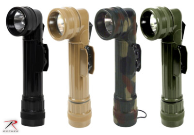 Rothco G.I. Type D-Cell Angle Head Flashlight | eBay