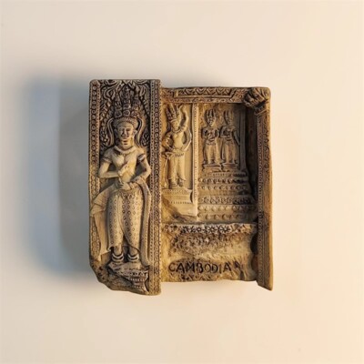 Angkor Wat Apsaras Fridge Magnet Refrigerator Decor Sticker Cambodia ...
