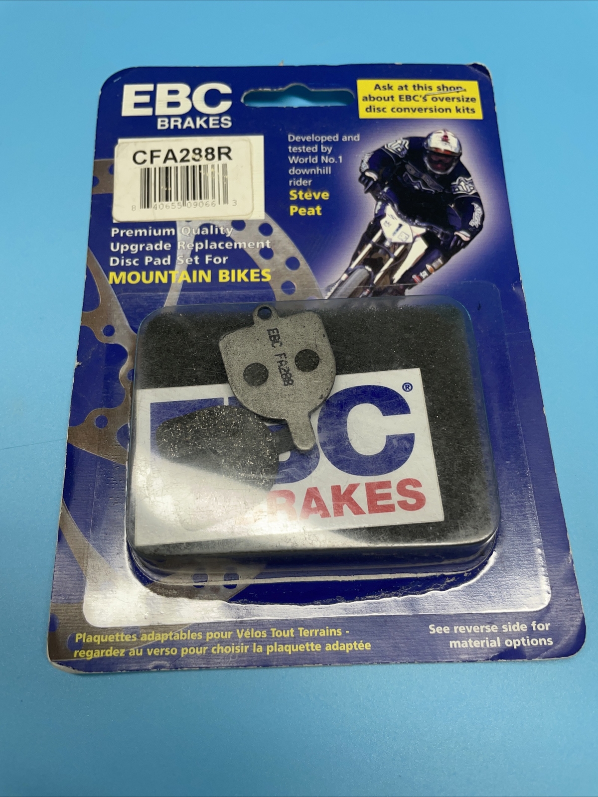 EBC CFA228R Disc Brake Pads Red for Downhill Race | eBay