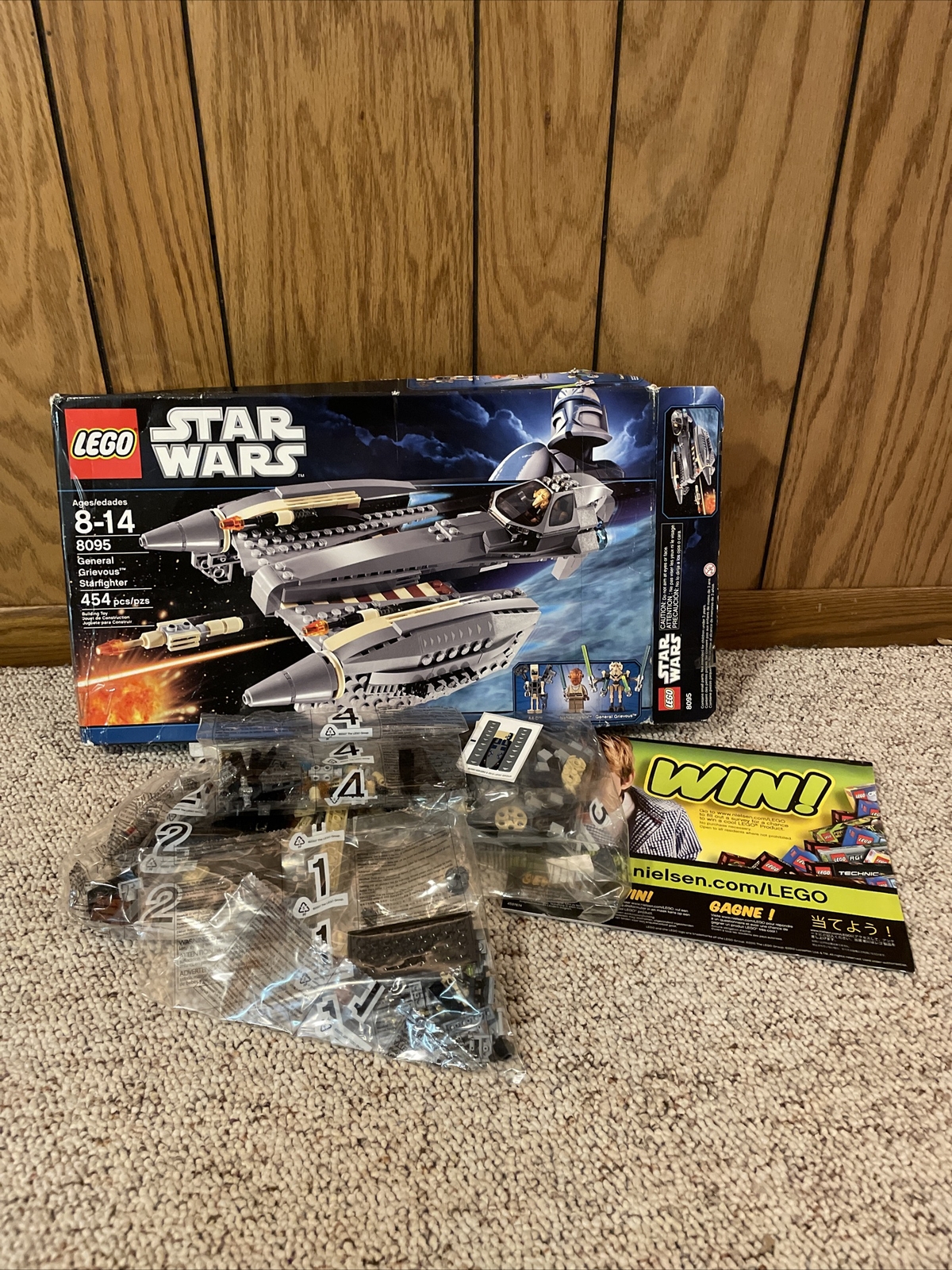 LEGO Star Wars General Grievous' Starfighter (8095) for sale online | eBay