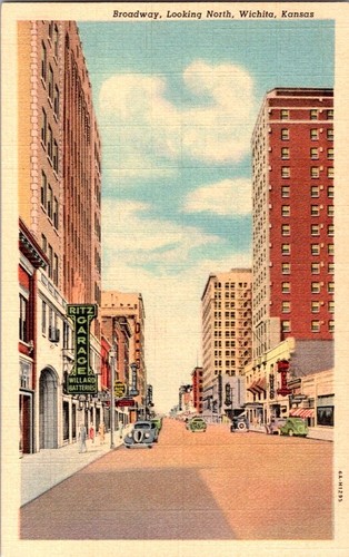 Vintage Postcard Wichita KS Kansas c.1930-1945 J-323 | eBay