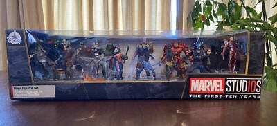 Marvel Studios The First Ten Years Mega Figurine Set NEW Rare Disney ...