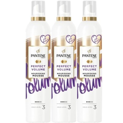 Pantene Mousse Perfect Volume 200ml x 3 | eBay UK