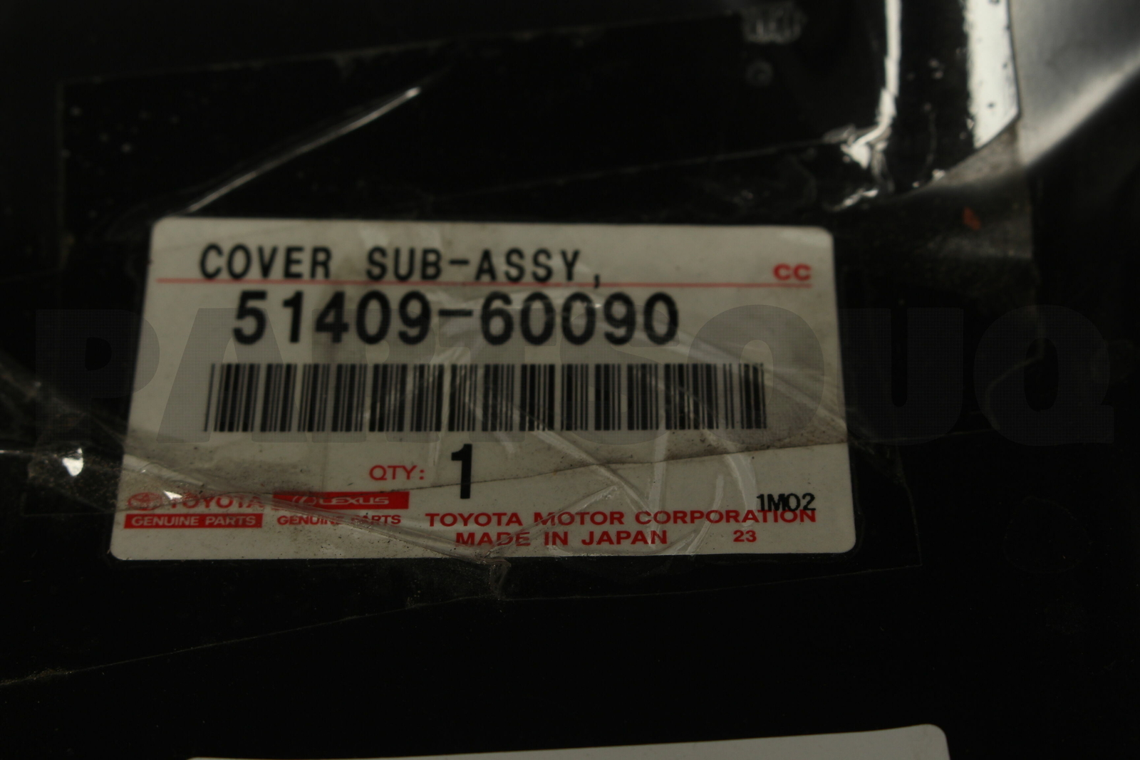 5140960090 Genuine Toyota COVER SUB-ASSY, ENGINE UNDER, LH 51409-60090 ...