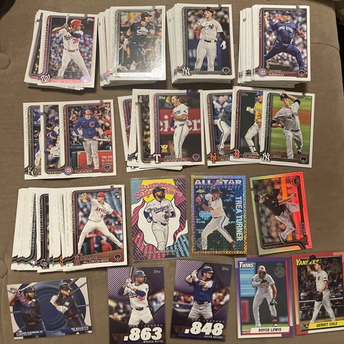 2025 Topps Series 2 200 + Card Lot - Inserts, Parallels, Mojo, RC ...