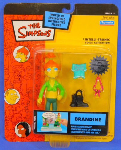 SIMPSONS BRANDINE WORLD OF SPRINGFIELD SERIES 15 FIGURE PLAYMATES | eBay