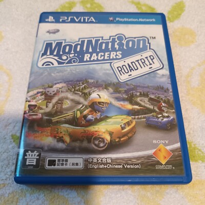 PS VITA PSV ModNation Racers Road Trip (Asian English Chinese Version ...