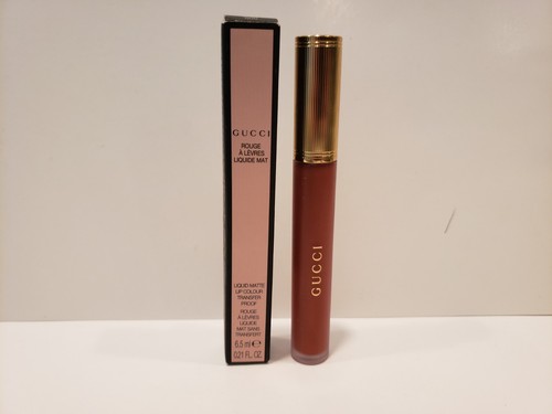 Gucci ~ Liquid Matte Lip Color ~ Transfer-Proof ~ #505 Janet Rust ~ 0. ...