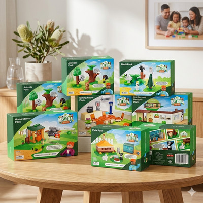 Woolworths Bricks Home Sets Choose Woolies Pet Garden Outdoor Family ...